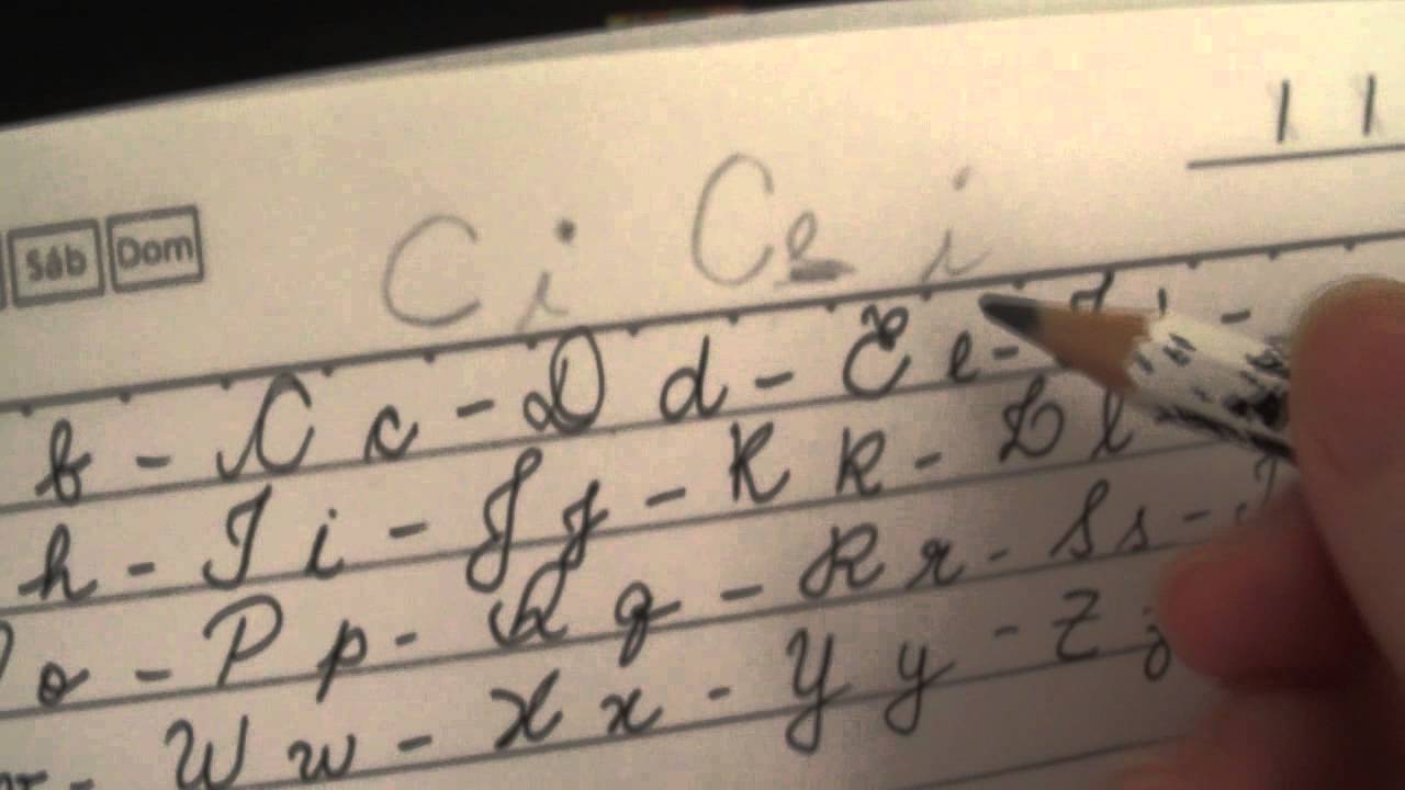 Brazilian portuguese alphabet - YouTube