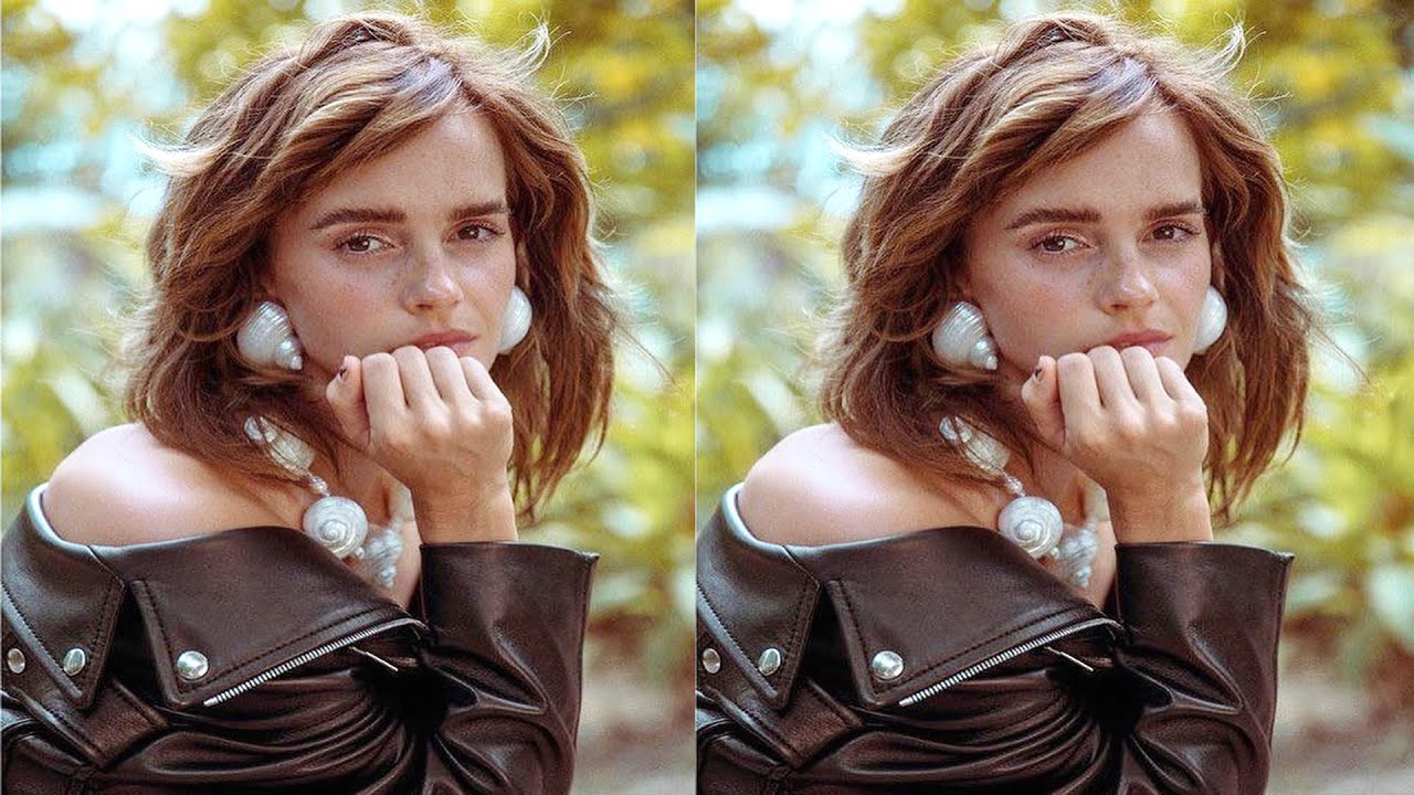 Emma Watson In Plunging Minidress Highlights Her 'Exquisite Legs ...