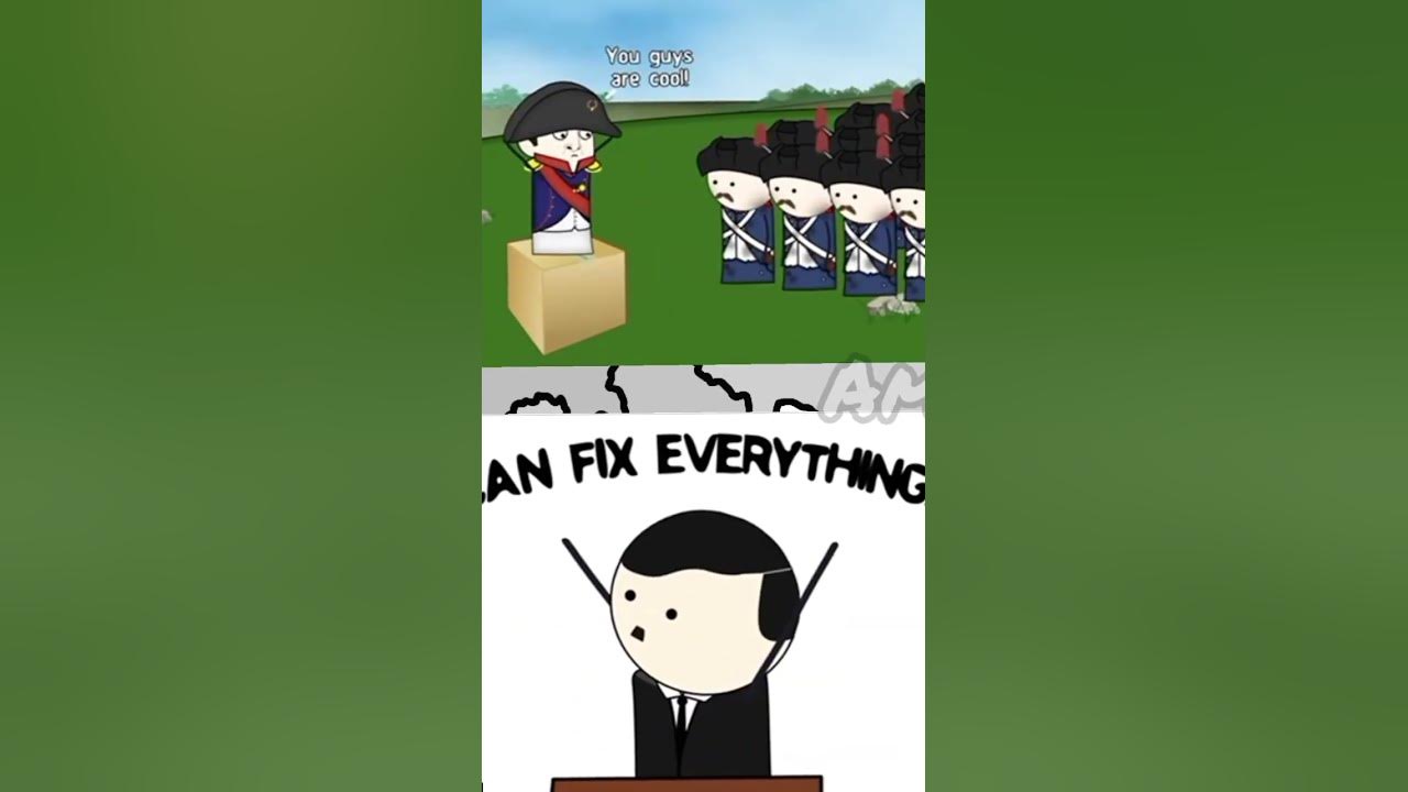 Adolf Hitler vs. Napoleon Bonaparte(pt 1) | Oversimplified #history # ...