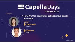 How We Use Capella for Collaborative Design in COMAC | PGM & COMAC | CapellaDays2022