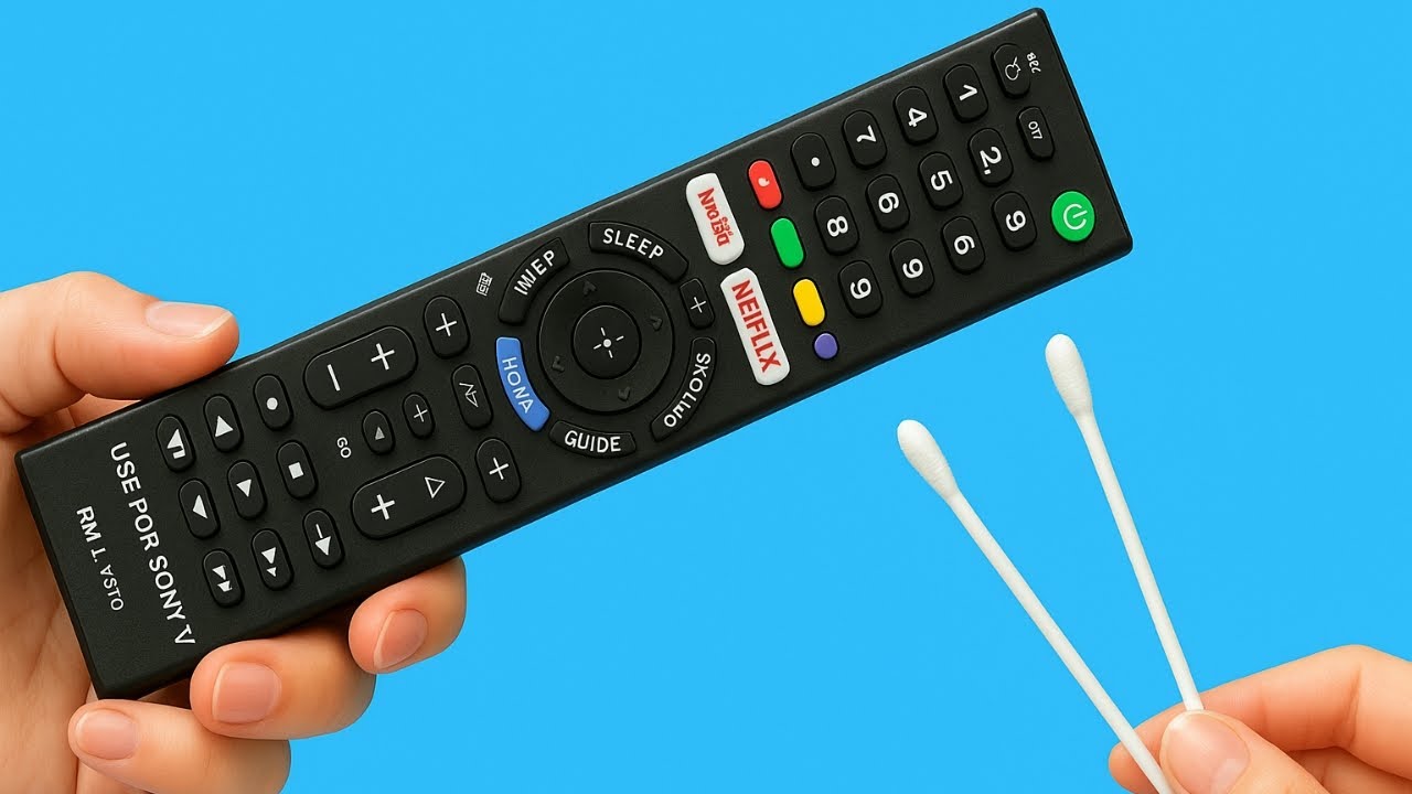 Old TV Remotes Like New in Just 1 Minute! Easy Ways to Restore Them at ...