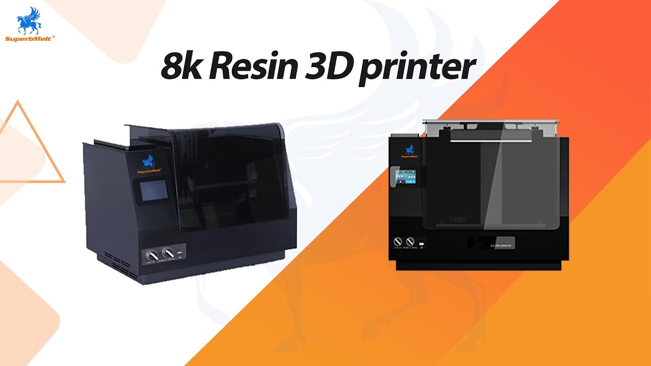 SuperbMelt 8K resin 3D printer for printing high -precision 3D gold ...