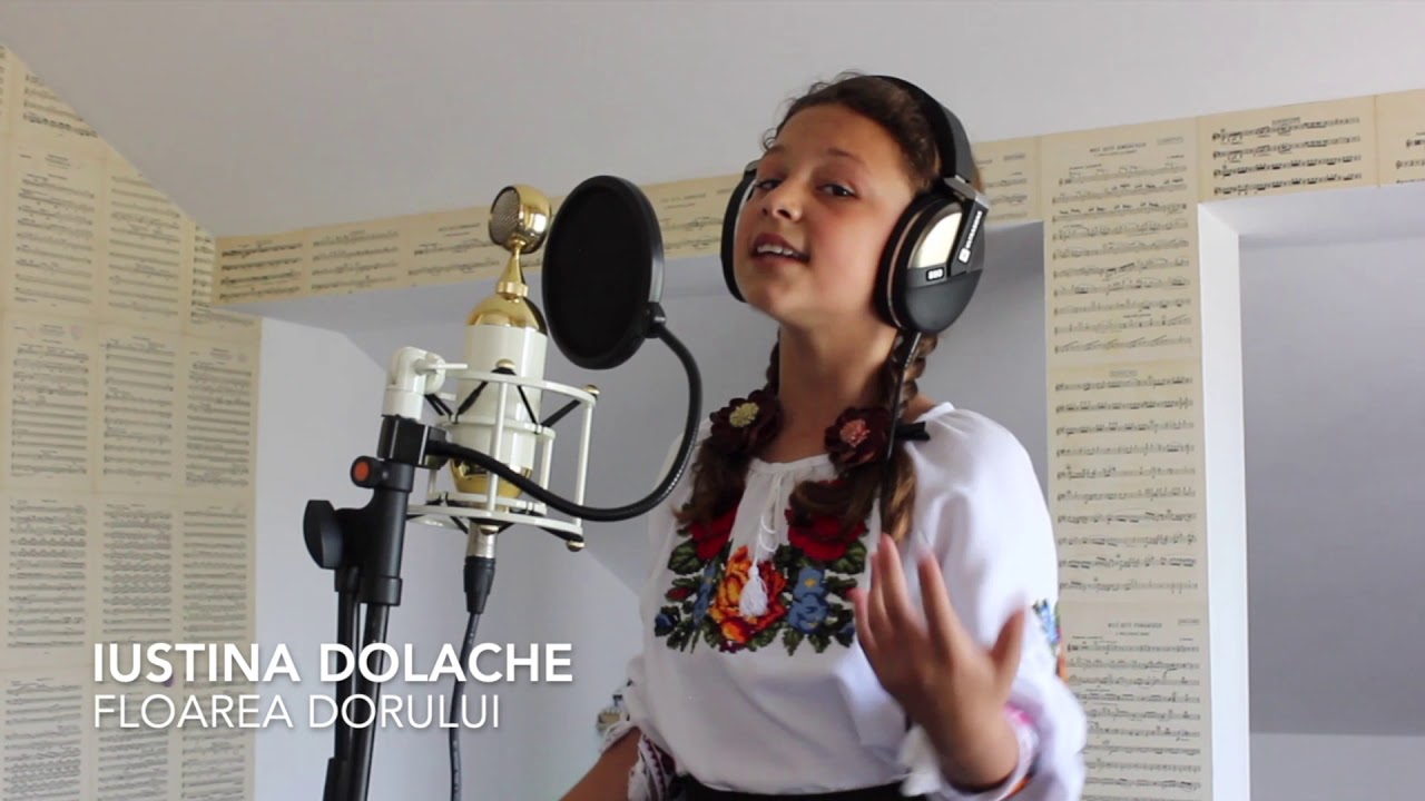 Iustina Dolache, 8 ani- Floarea Dorului ( Doina Sulac COVER) - YouTube