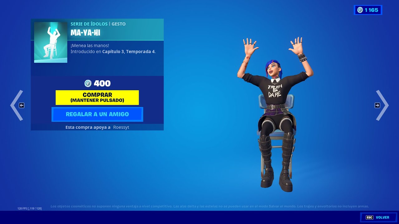 NUEVO BAILE *MA-YA-HI* (O-Zone) NUEVA TIENDA FORTNITE HOY 20/21 de ...