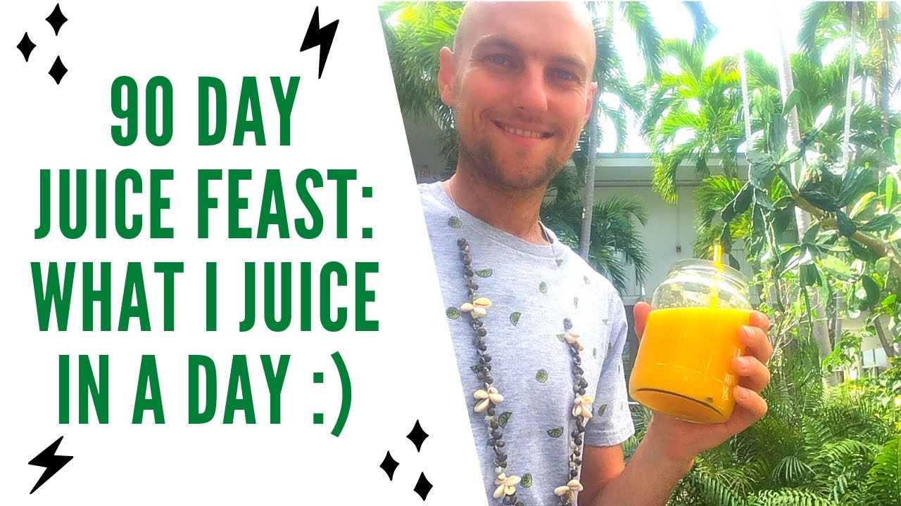 What I Juice in a Day on a 90 Day Juice Feast - YouTube