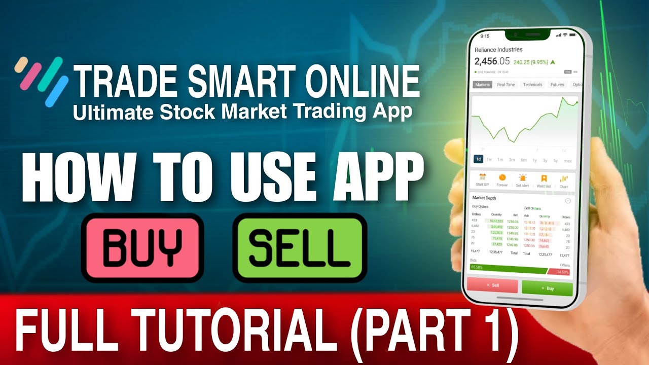 Trade Smart Online | Best Discount Broker | How to Use Trading app ...