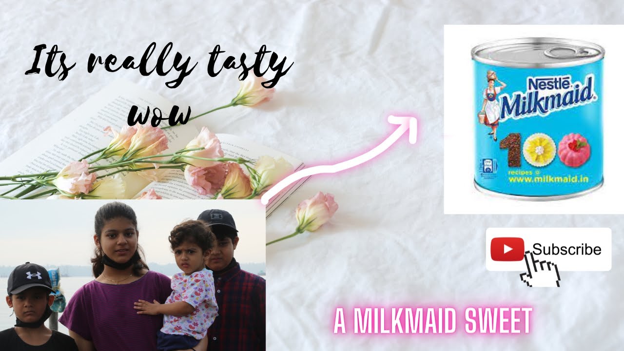 Ep:11|How to make a milkmaid sweet| Very easy|Only 3 ingredients| Pls ...