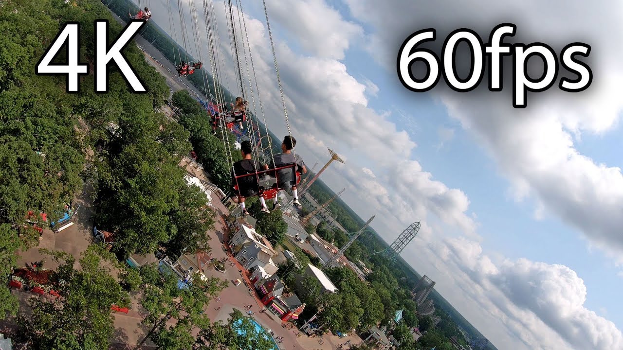 SkyScreamer on-ride 4K POV @60fps Six Flags Great Adventure - YouTube