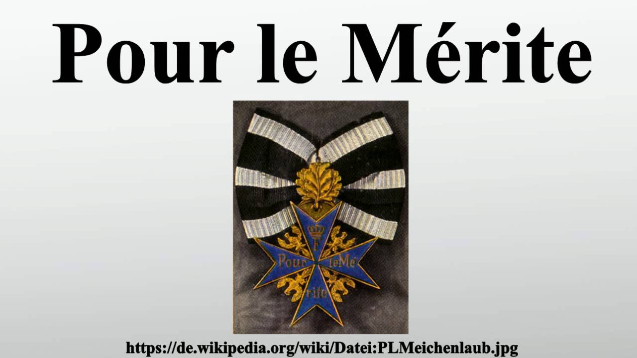 Pour le Mérite - YouTube