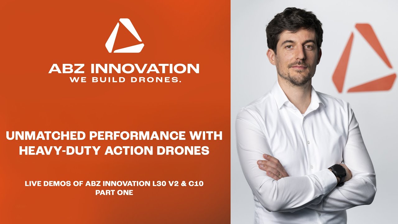 LIVE WEBINAR SNEAK PEAK: ABZ Innovation's Revolutionary Drones - PART ...