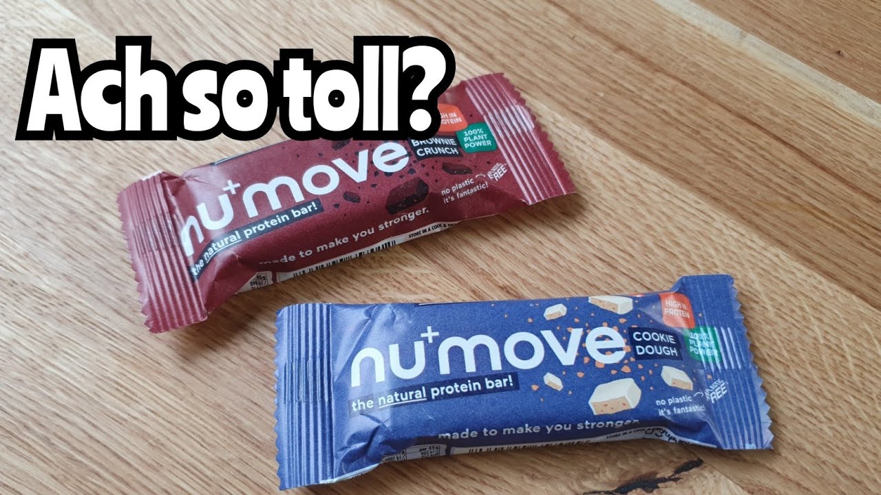 numove Proteinriegel von nu Company | Vegan, Bio. Superduper? - YouTube