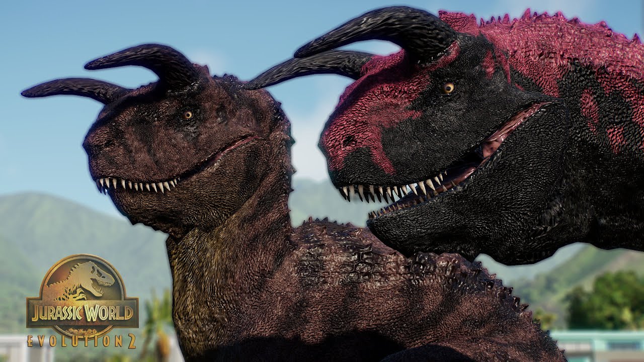 NUEVOS CARNOTAURUS MAS PELIGROSOS Y ATERRADORES! nuevo dinosaurio con ...