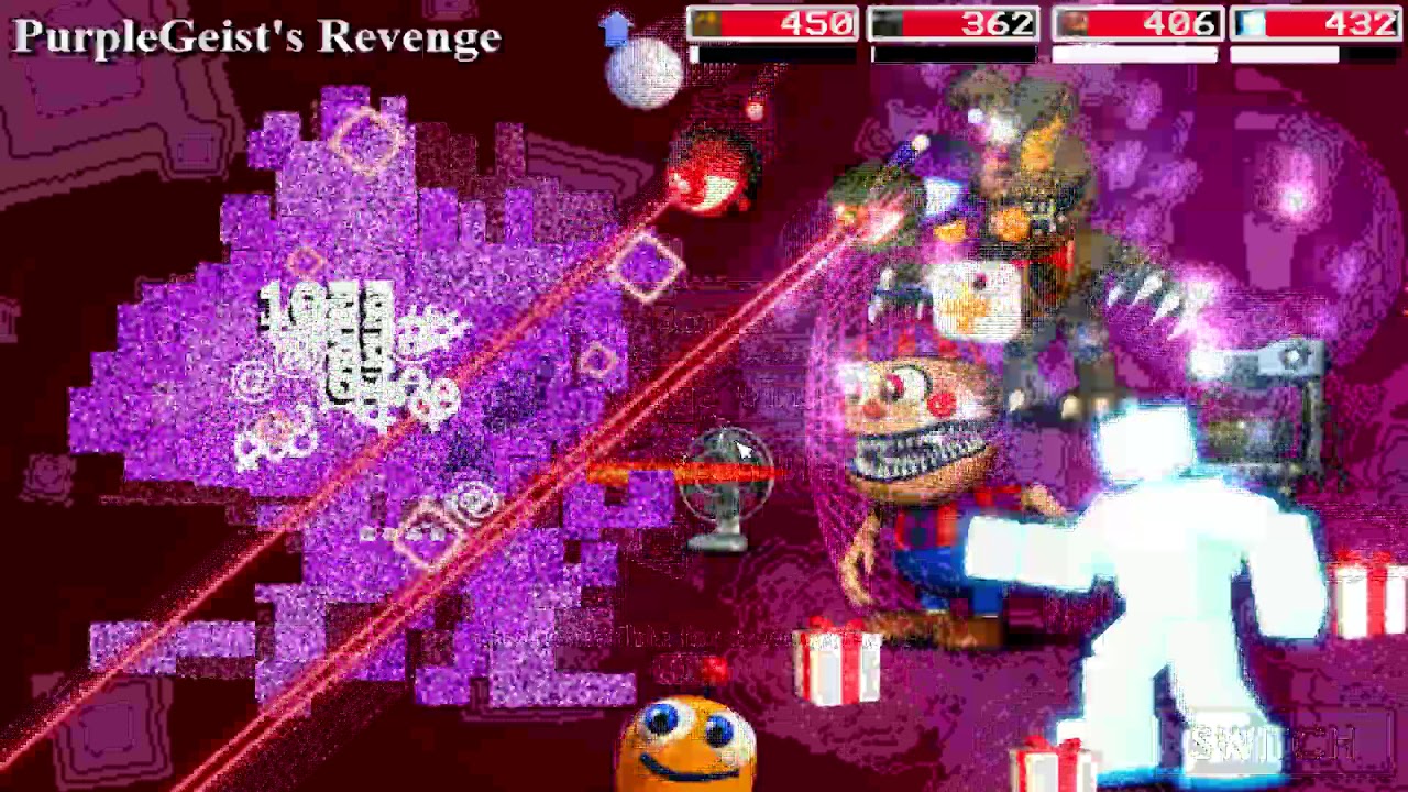 PurpleGeist`s Revenge Boss Fight/Fnaf World Redacted Ending! - YouTube
