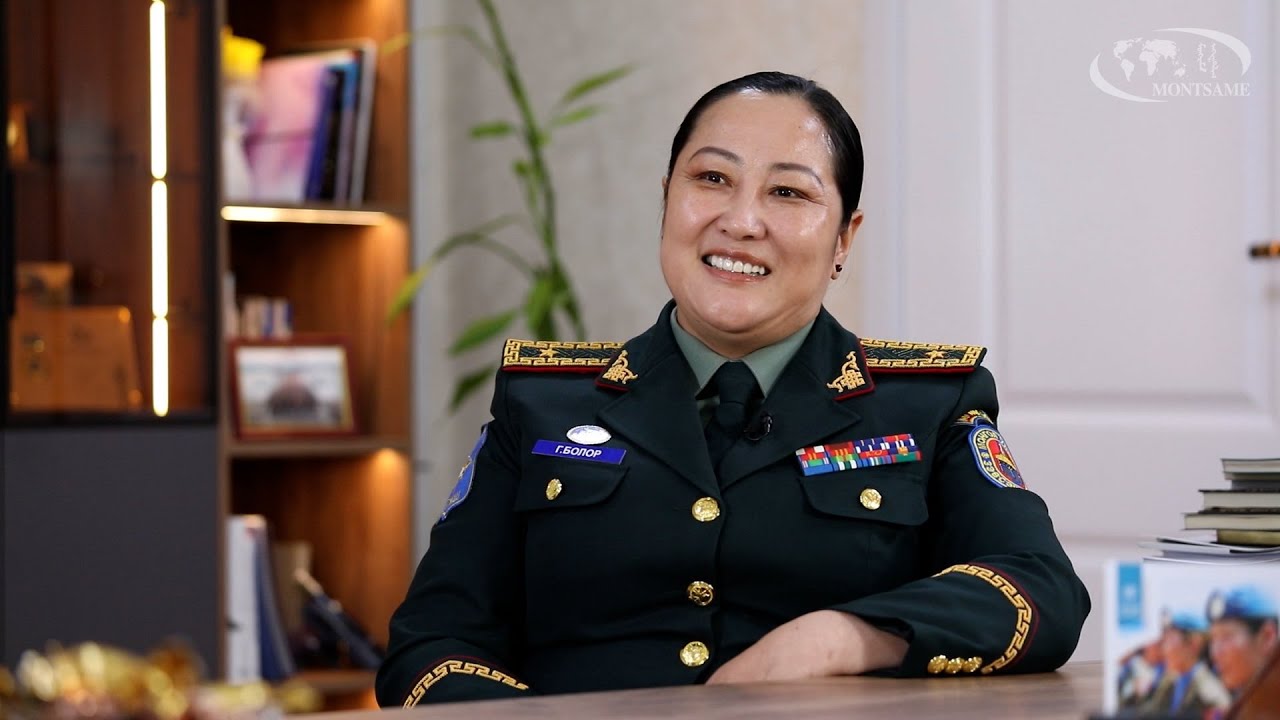 G. Bolor - Head of the Education and Training Department at the GSMAF ...