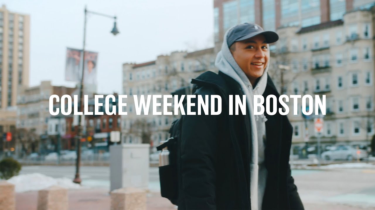 A Typical COLLEGE WEEKEND in Boston - YouTube