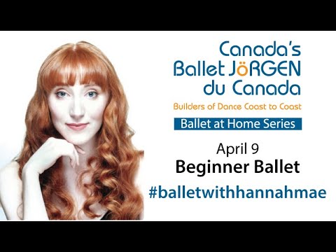 April 9 CBJ Instagram Livestream Ballet Class - YouTube