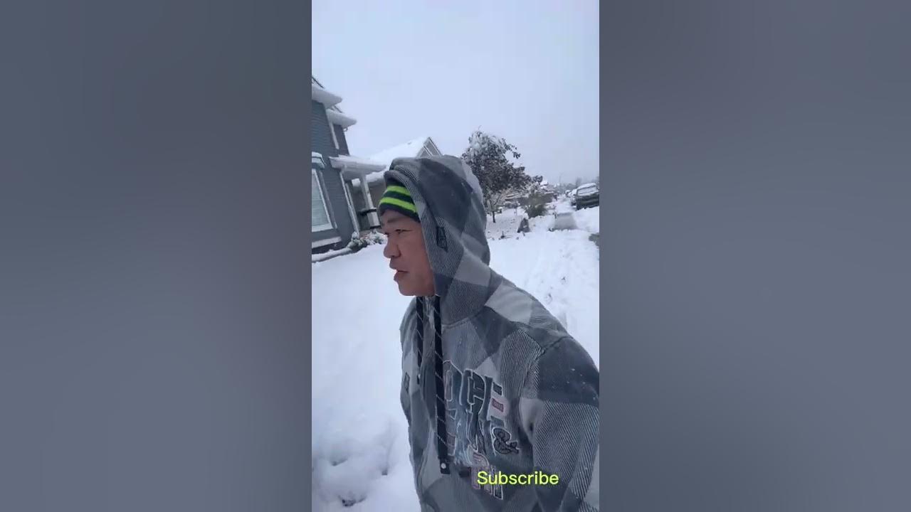 First snow 2022 - YouTube