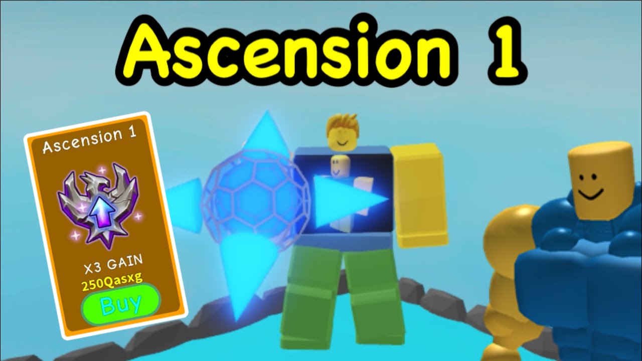 I Unlocked ASCENSION 1 in Roblox LIFTING ETERNAL! - YouTube