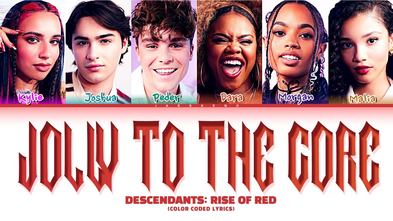 Descendants: Rise of Red 'Jolly To the Core' Lyrics (Color Coded Lyrics ...