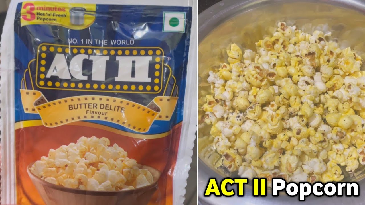 ACT II Popcorn in Cooker | ACT 2 Popcorn Recipe | Butter Delite ACT II ...