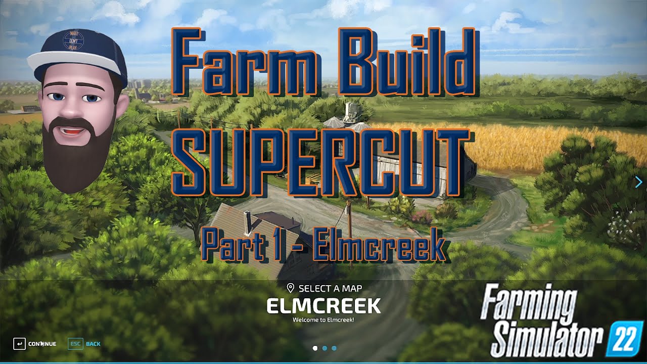 Starting off PERFECT | EXTREME SuperCut Part1| #FarmBuild | Farming ...