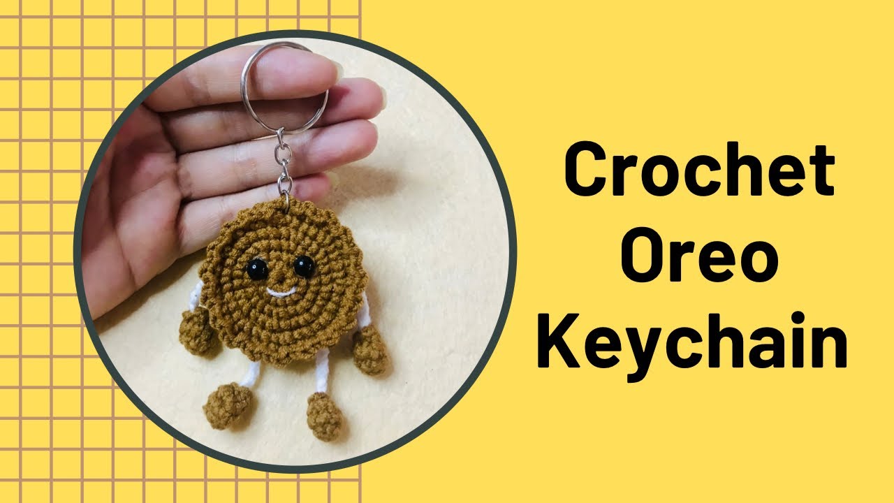How To Crochet Oreo Cookies | Amigurumi Pattern | Step-by-Step Tutorial ...