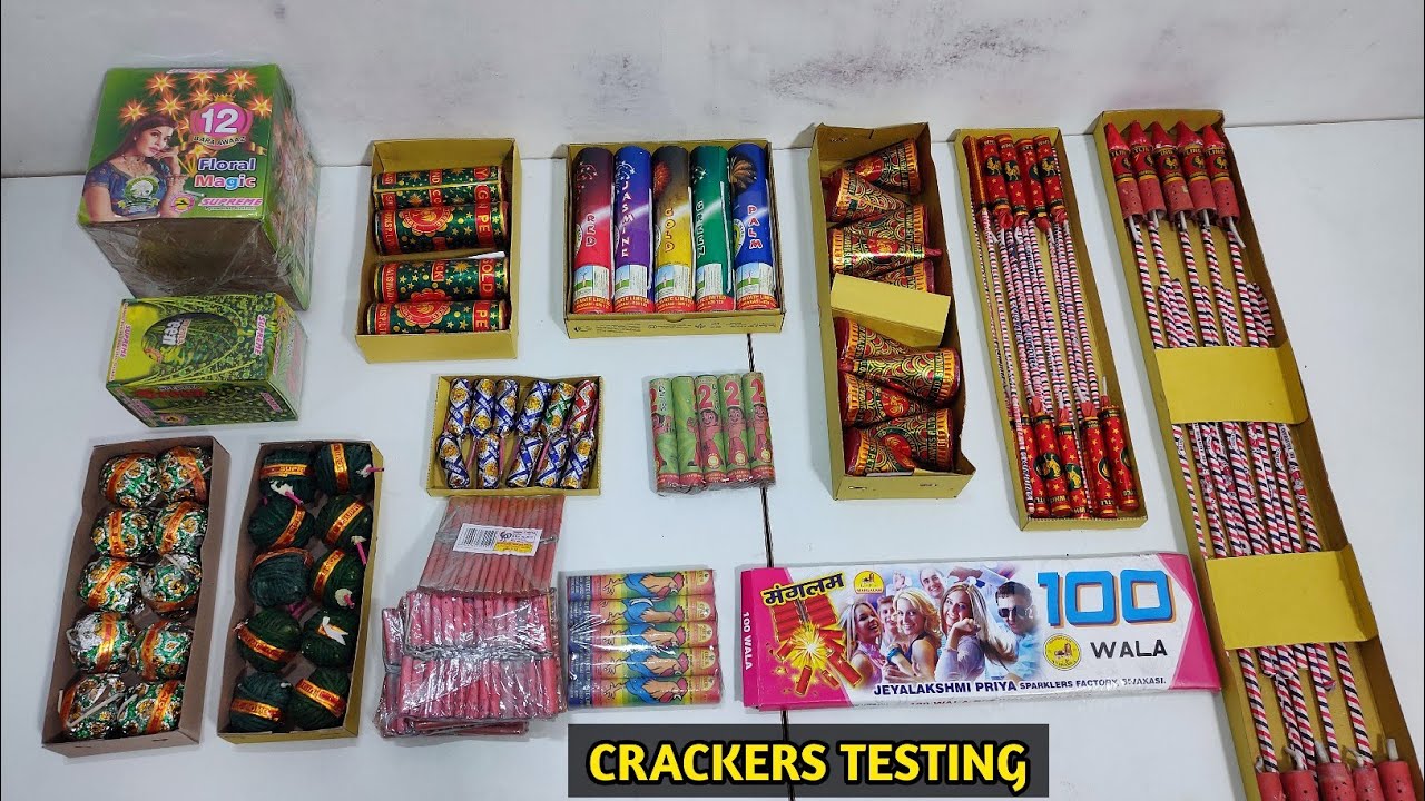 Different types of Diwali Fireworks Testing | Diwali Stash Testing ...