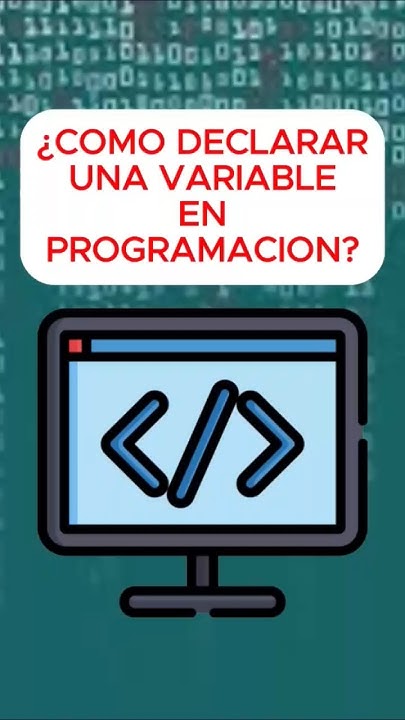 ¿Cómo declarar una variable en programación? #computacion #programacion #javascript #tips - YouTube