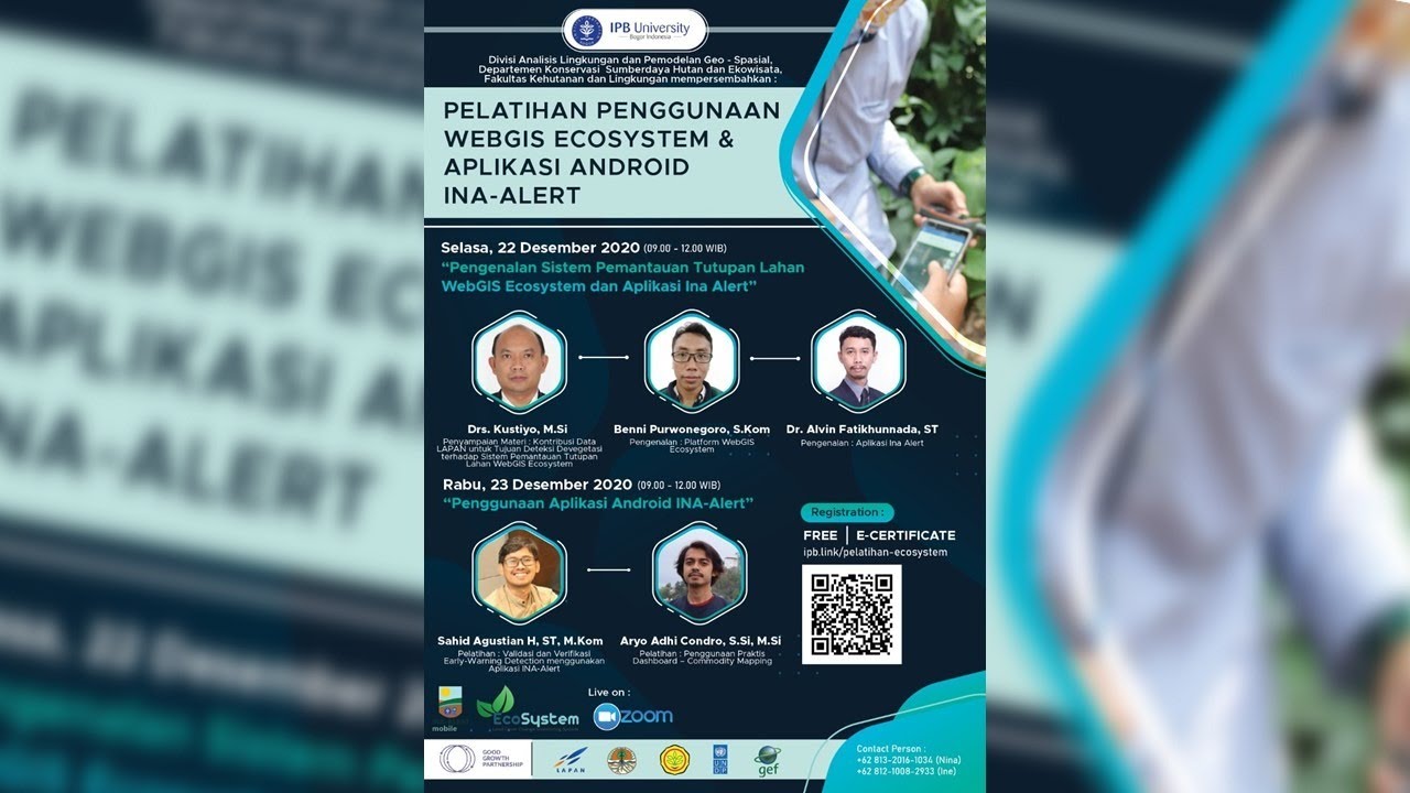 Pelatihan Penggunaan WebGIS Ecosystem dan Aplikasi INA-Alert (Day 2 ...