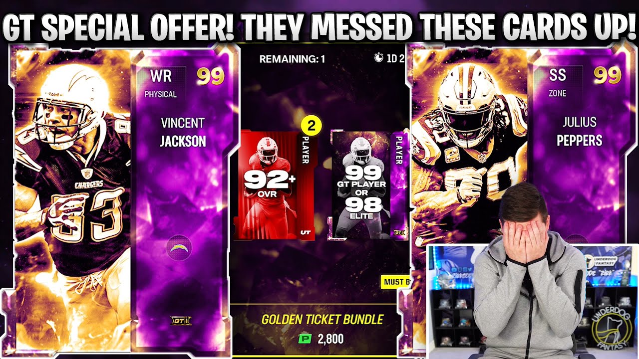 GOLDEN TICKET SPECIAL OFFER! EA MESSED THESE GOLDEN TICKETS UP! - YouTube