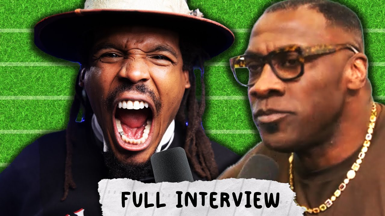 Shannon Sharpe & Cam Newton's FULL INTERVIEW Live at the Super Bowl ...