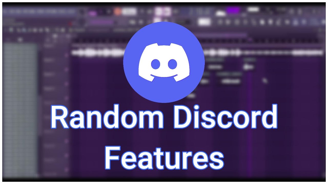 Doing Random Features On Discord - YouTube
