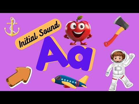Beginning / Initial Sound "Aa". Reading made Easy with Phonics - YouTube