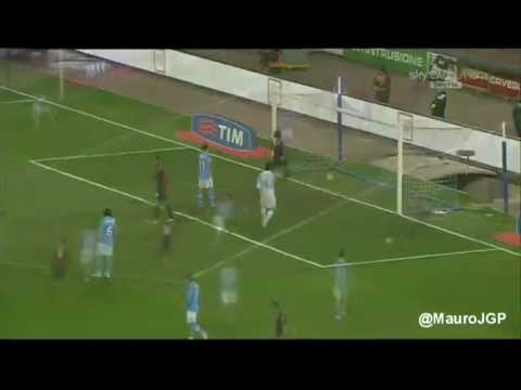 Gol de Cristóbal Jorquera - Napoli 6-1 Genoa