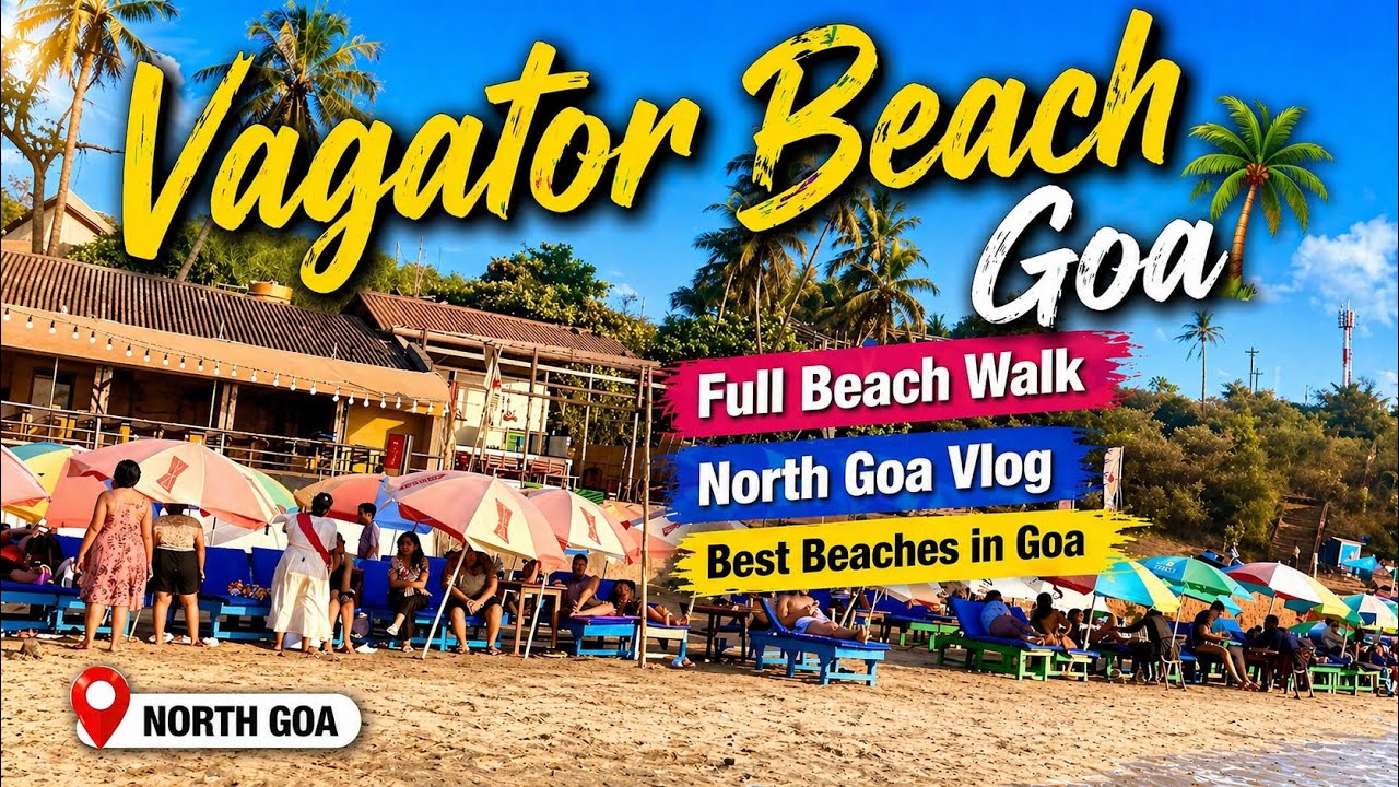 Vagator Beach Goa | North Goa Vagator | Things To Do In Vagator Beach ...