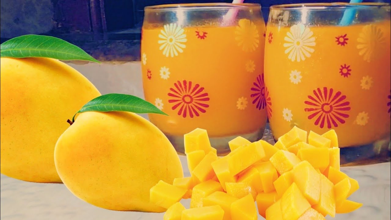 Mango frooti recipe| घर पर मैंगो फ्रूटी बनाये|how to make frooti mango ...