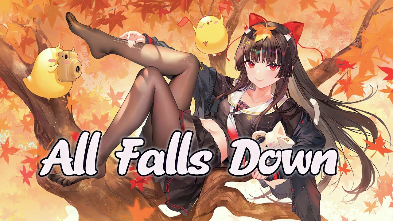 Alan Walker - All Falls Down (Sped Up) [Lyrics 8D Audio Nightcore] | USE HEADPHONES 🎧 - YouTube