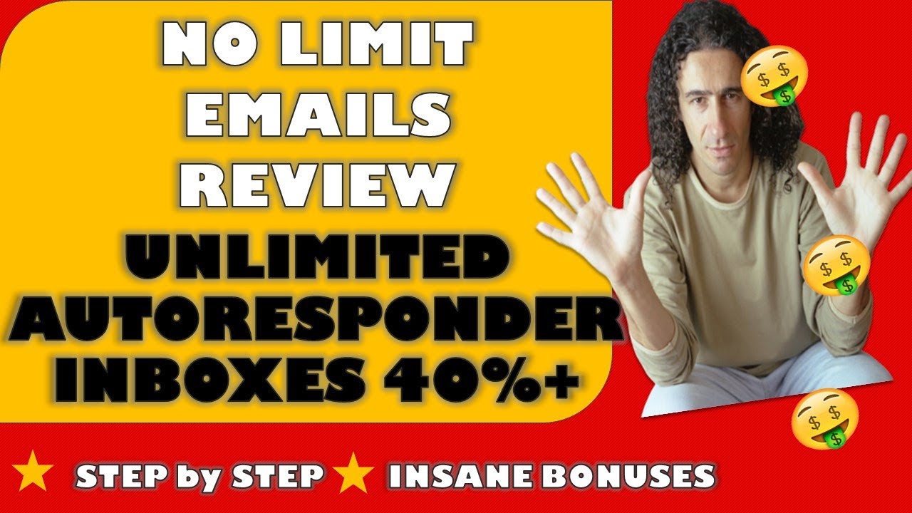 No Limit Emails Review Demo♠️Unlimited Email Autoresponder ♠️ NO LIMIT ...