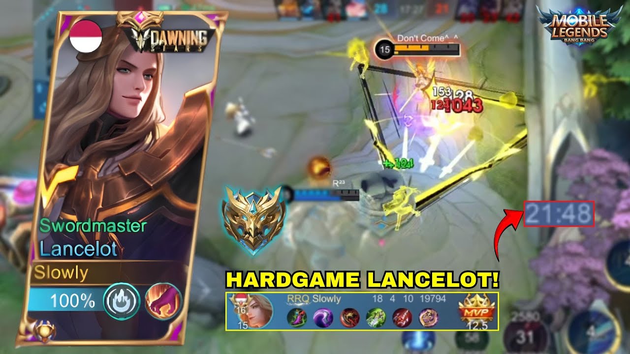 BEGINI CARA BERMAIN LANCELOT PATCH TERBARU!! | LANCELOT BEST BUILD ...