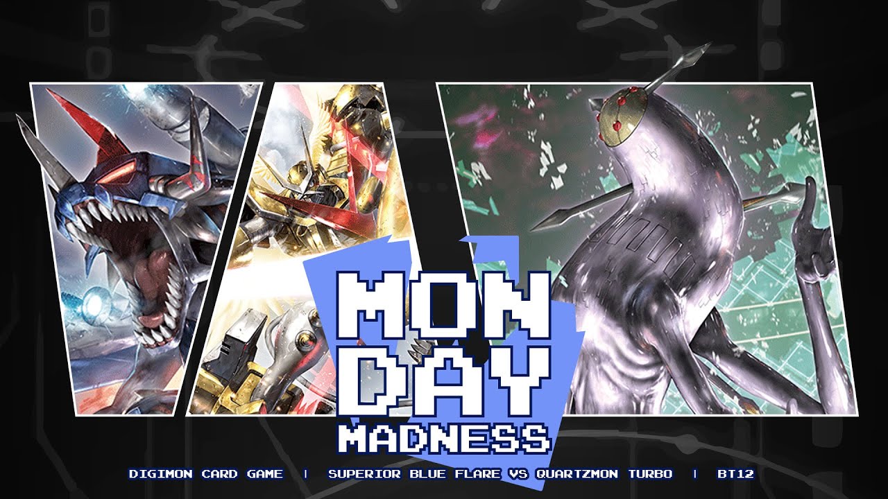 Digimon Card Game | Monday Madness – Superior Blue Flare Vs Quartzmon ...