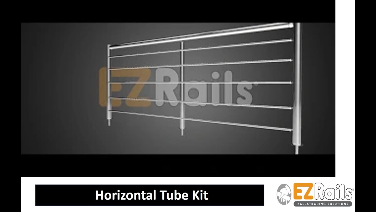 Rotational | Horizontal Stainless Steel Tube | EZRails Balustrades ...
