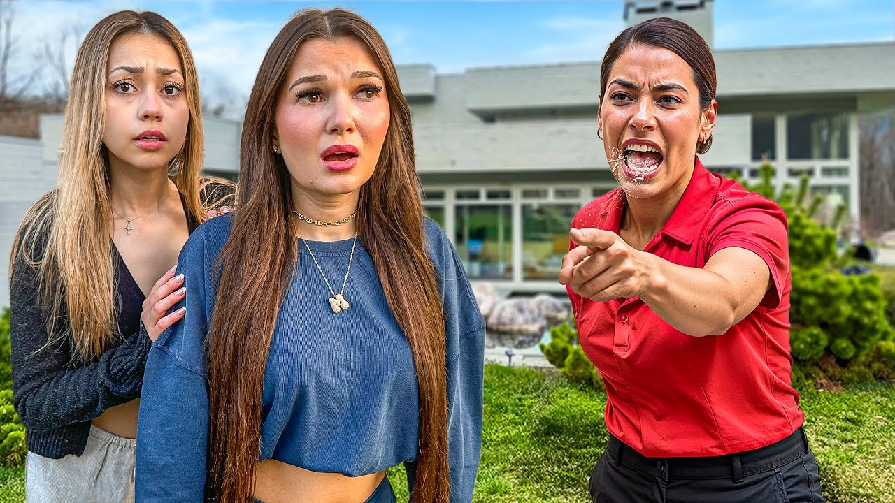 MEAN LADY FOLLOWED ME TO MY BEST FRIENDS HOUSE! - YouTube