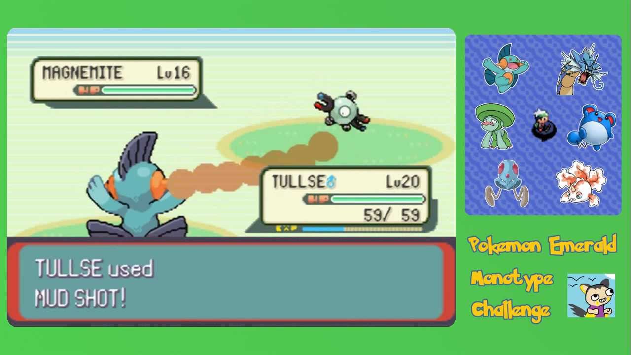 Pokemon Emerald Monotype (Water), Episode 13 - Electrifying! - YouTube