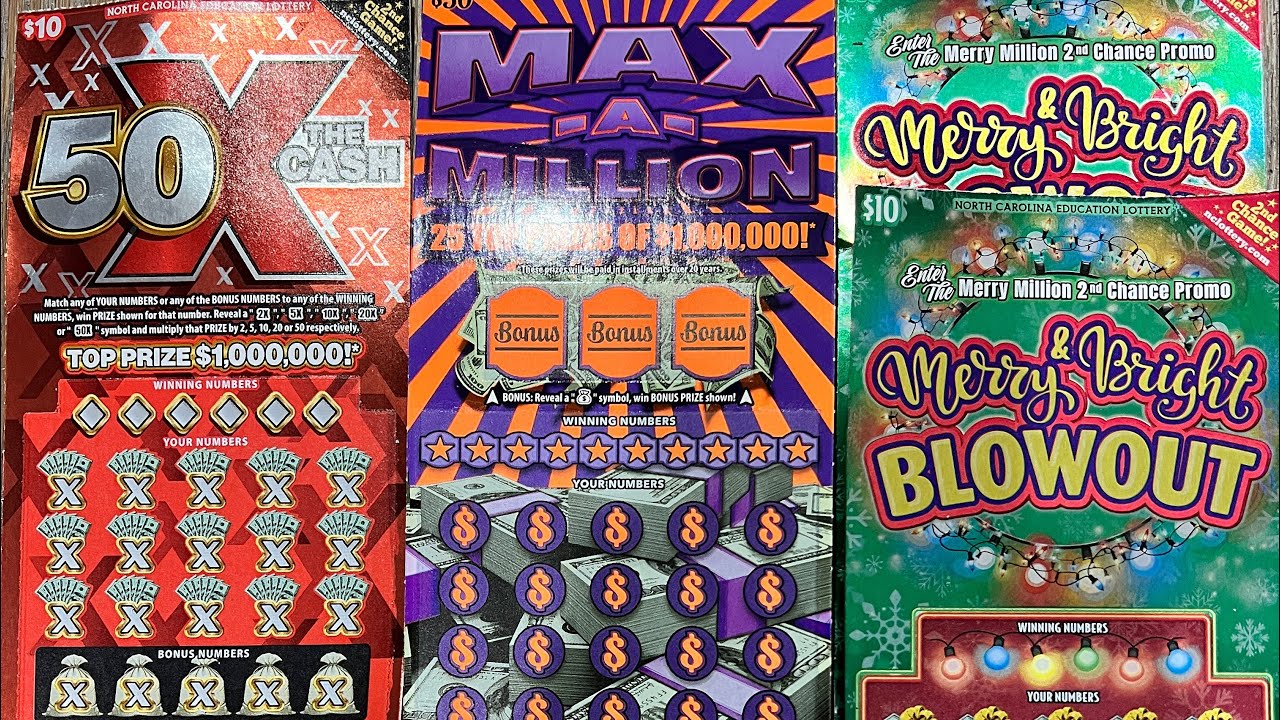 Scratching NC Lottery Scratch-Off Tickets | Can We Win Big? - YouTube