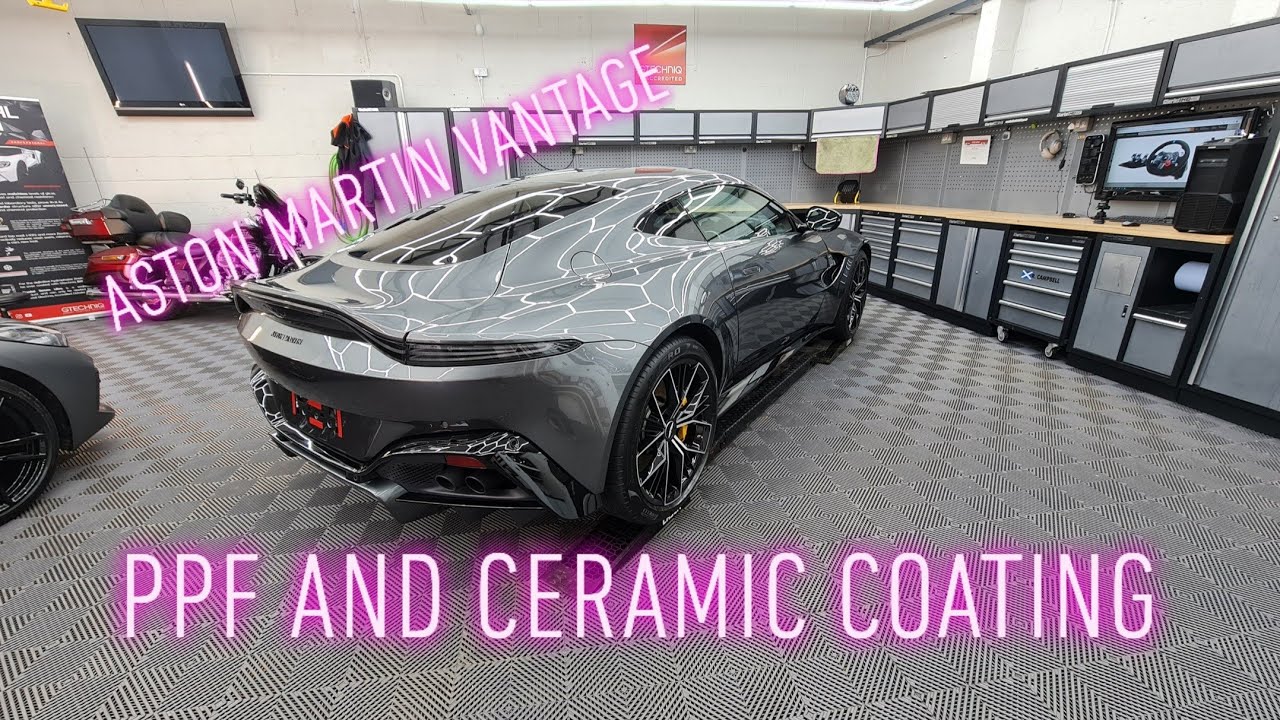 2022 Aston Martin Vantage | Front End PPF | Gtechniq Crystal Serum ...