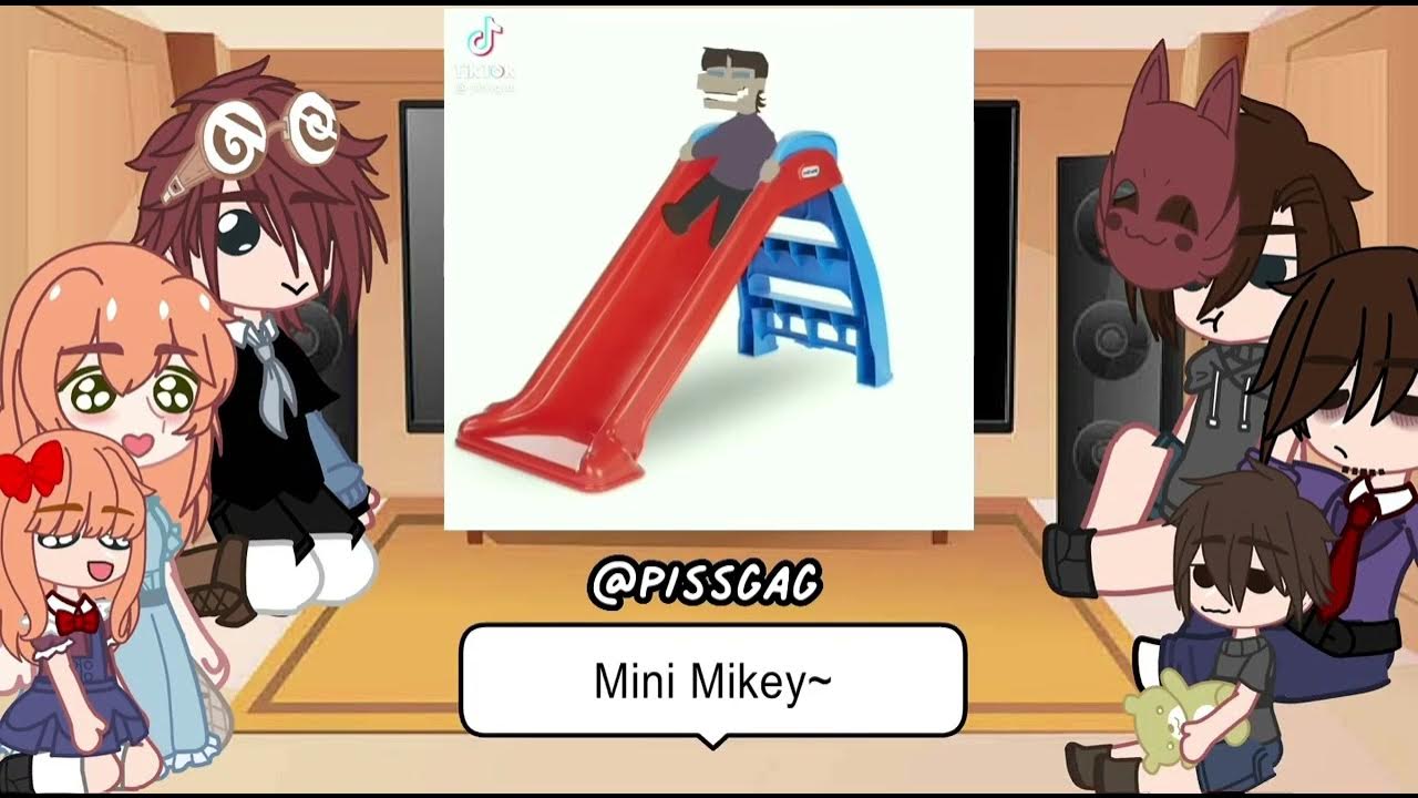 Afton family + Noah react to Michael / Tw is in the description / This is my first reaction ...