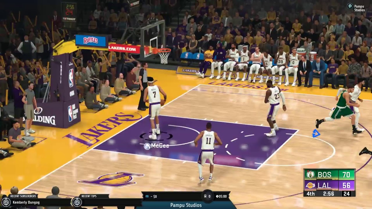 NBA 2K20 - Pampu vs CPU - YouTube