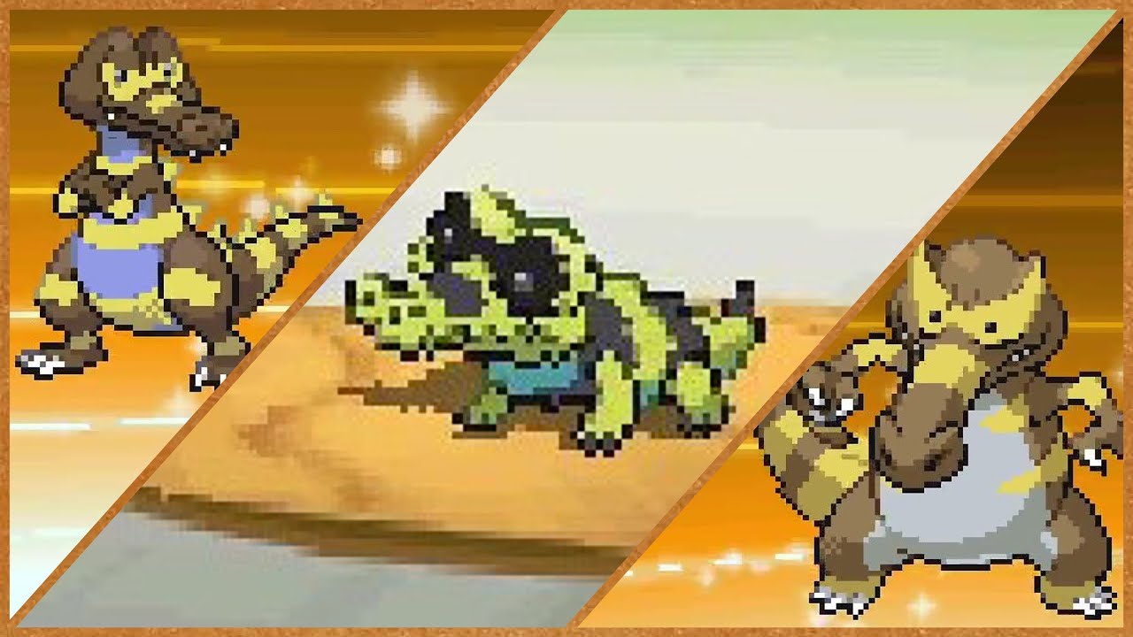 Shiny Sandile After 15,765 RE's In Black 2! +Evo's - YouTube
