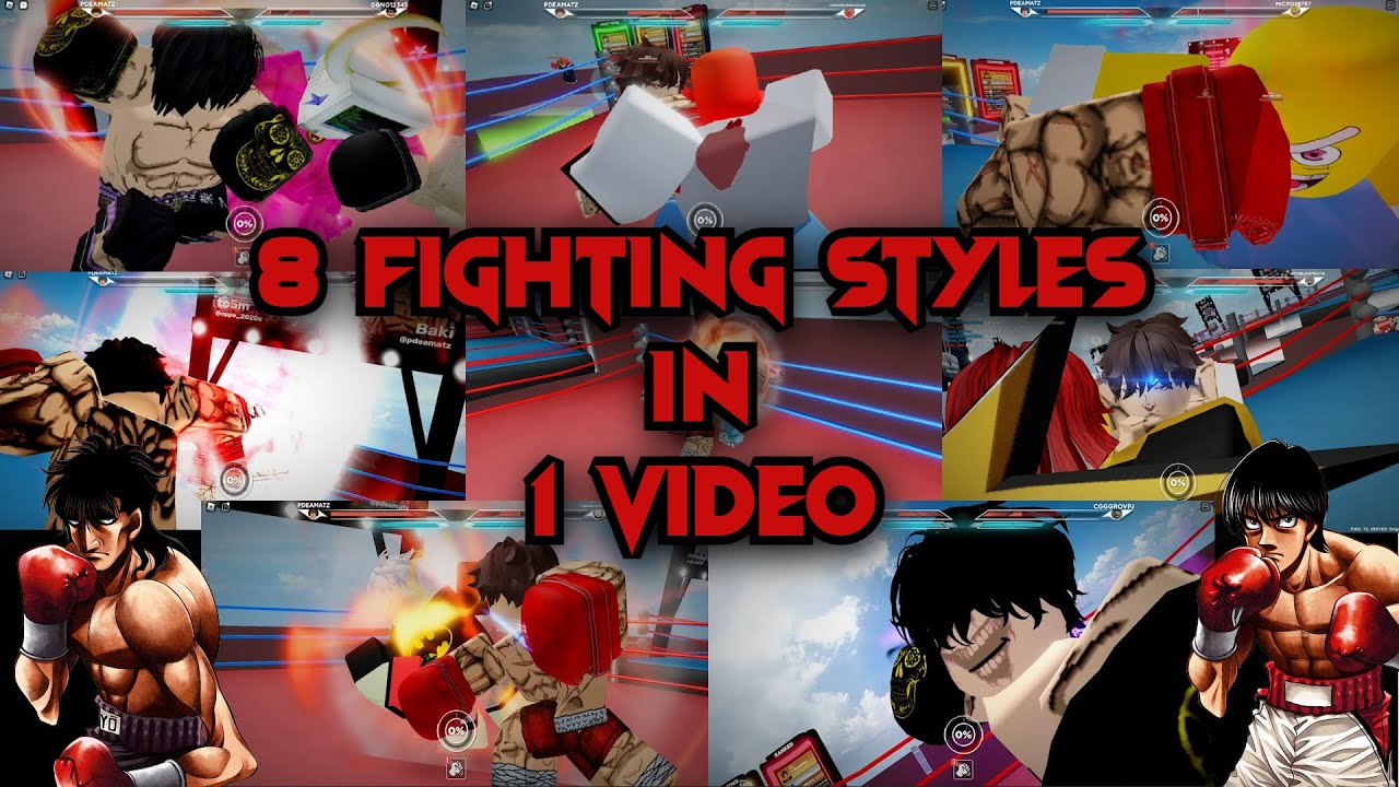 8 FIGHTING STYLES IN 1 VIDEO | Untitled Boxing Game🥊 - YouTube