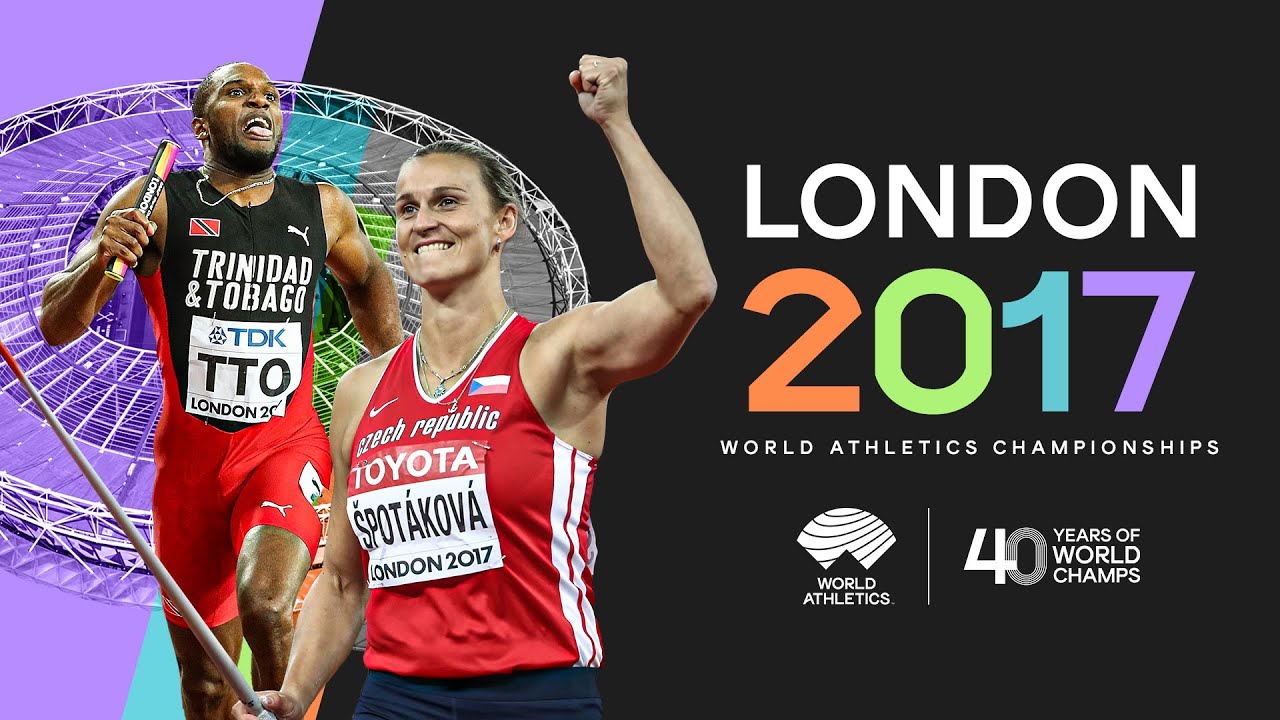 40 Years of the World Athletics Championships | London 2017 - YouTube
